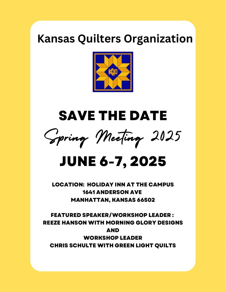 KQO Fall 2019 Meeting Info – Kansas Quilters Organization
